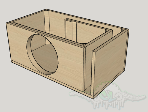 Sundown Audio E Series 12 Ported Subwoofer Box Plans | CustomLowz