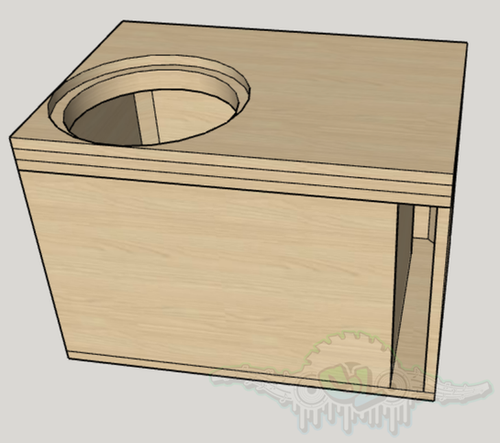 Sundown Audio ZV6 12 Ported Subwoofer Box Plans | CustomLowz