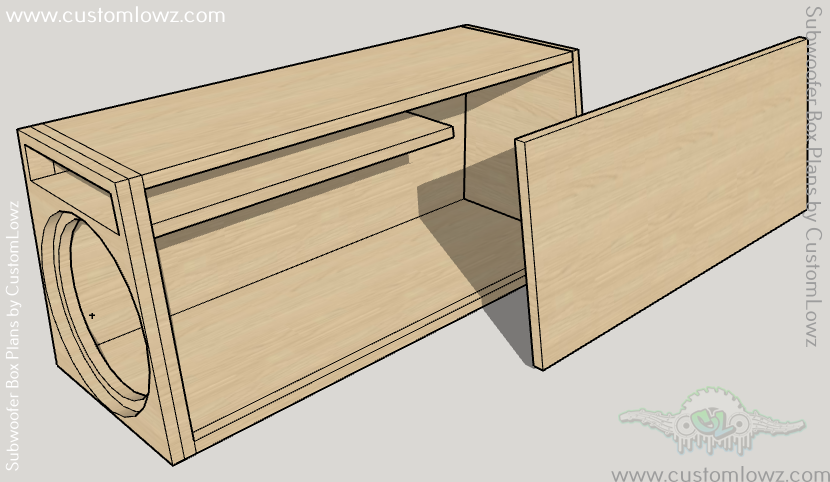 FI Audio MT Series 12 Ported Subwoofer Box Plans | CustomLowz