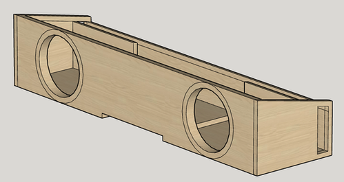 2 Sundown SA Classic 10s 07.5-18 Chevy/GMC Underseat Subwoofer Box Plan ...