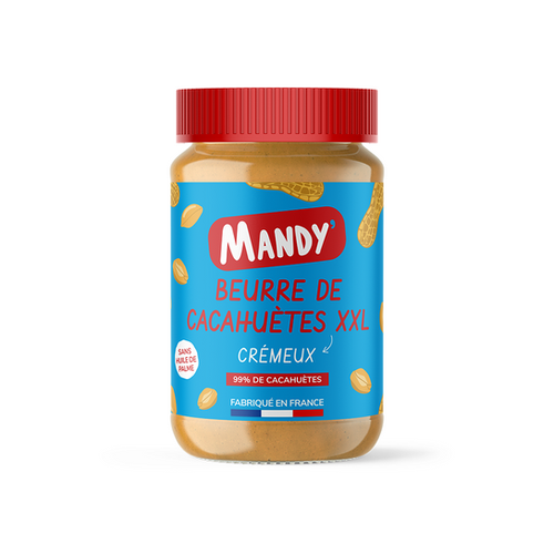 MANDY' - PEANUT BUTTER WITHOUT CHUNKS 500G | Mediascore Fooding
