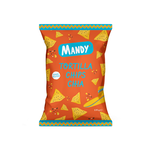 Promo Tortilla Chips Bio Graines De Chia Mandy Chez Monoprix