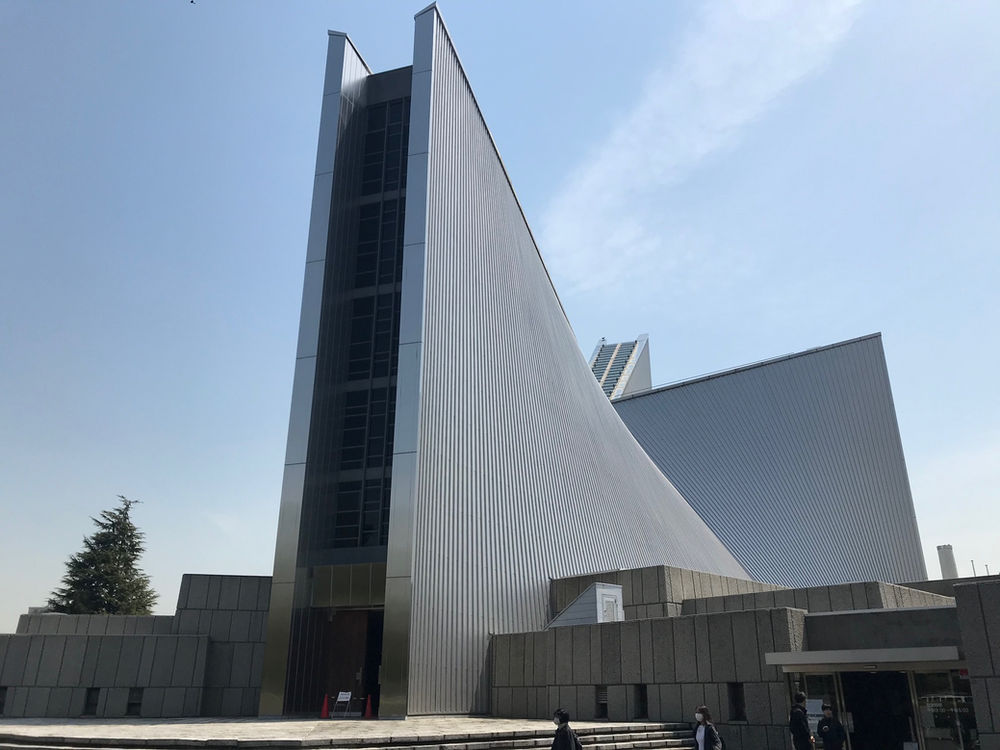 Catholic Sekiguchi Cathedral, also known as St. Mary's Cathedral,Tokyo ...