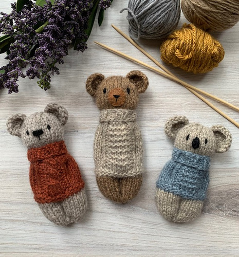 Pocket Buddies No4 - Knitting Pattern | French Lavender Home