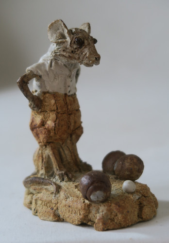 Mouse Three Bowls and Jack | Piggott Sculpture