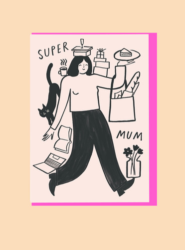 Supermum Card | Kitty Kenda