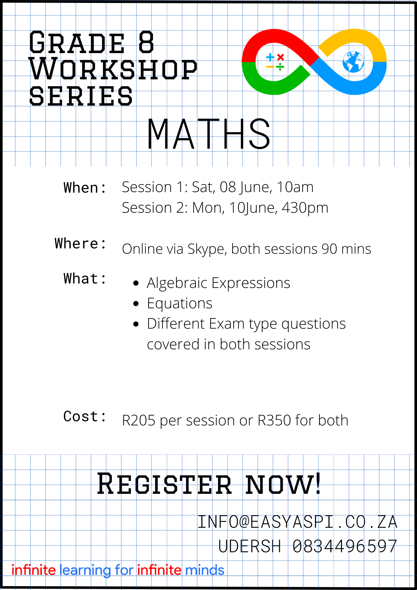 Ieb Grade 8 Maths Test Prep Easy As Pi