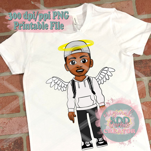 Jools TV Angel JJ Hand Sketched - YouTube Show - 300dpi/ppi PNG | Kdd ...