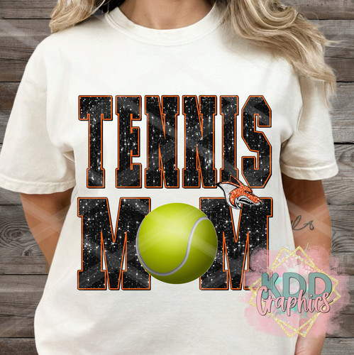 Williston Tennis MOM Coyotes High School Coyote Sequin PNG 300dpi | Kdd ...