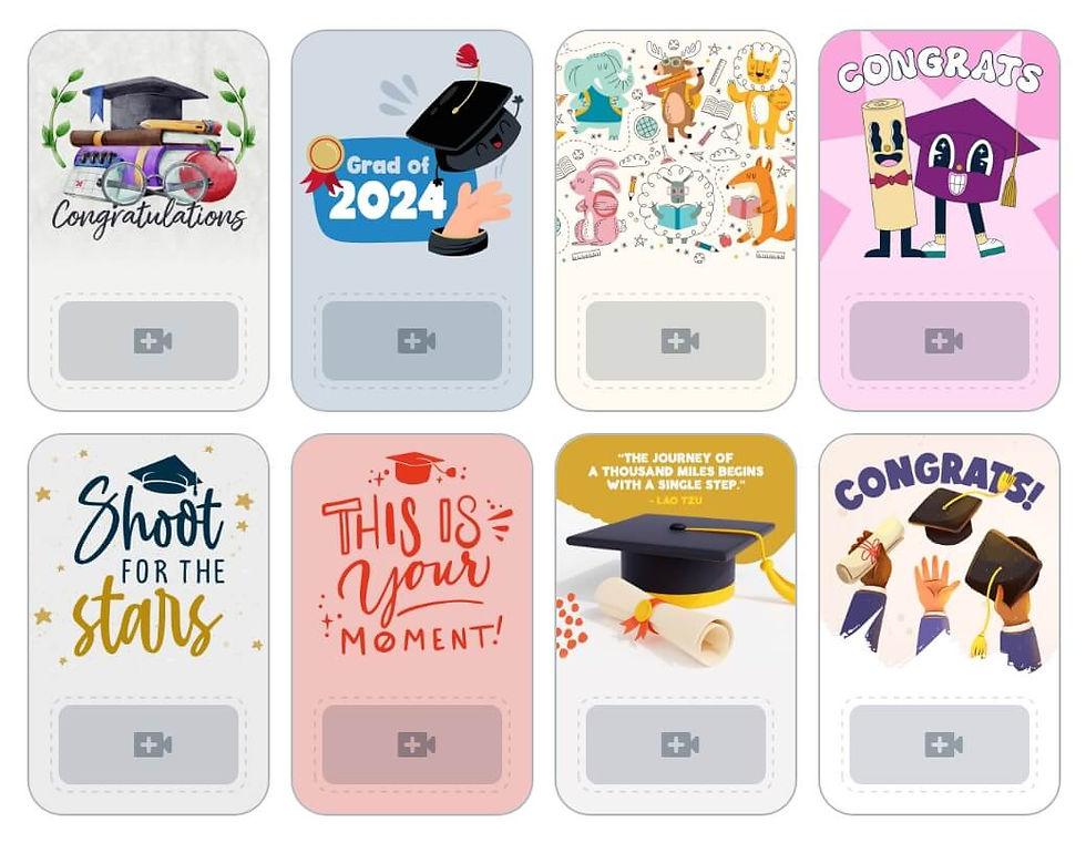Graduation eCards by VidDay: Celebrate Their Big Day Digitally