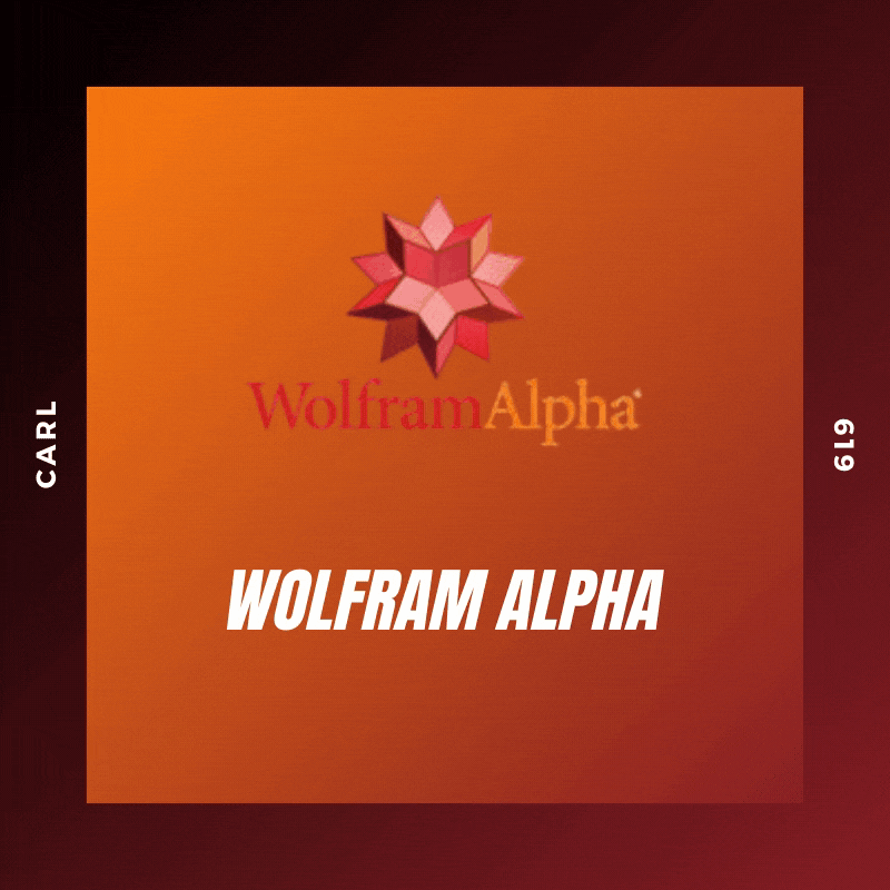 Wolfram Alpha
