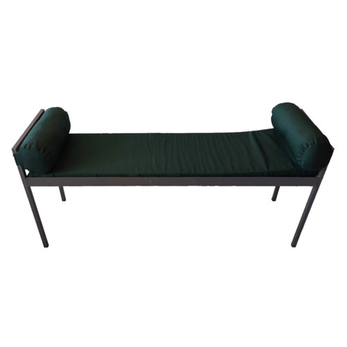 Banqueta verde con tutos | Pure Ambient