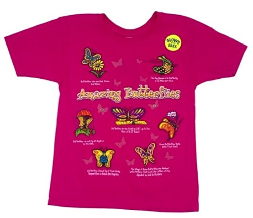 "Amazing Butterflies" Snap-On T-Shirt by WildThings | All About Animals