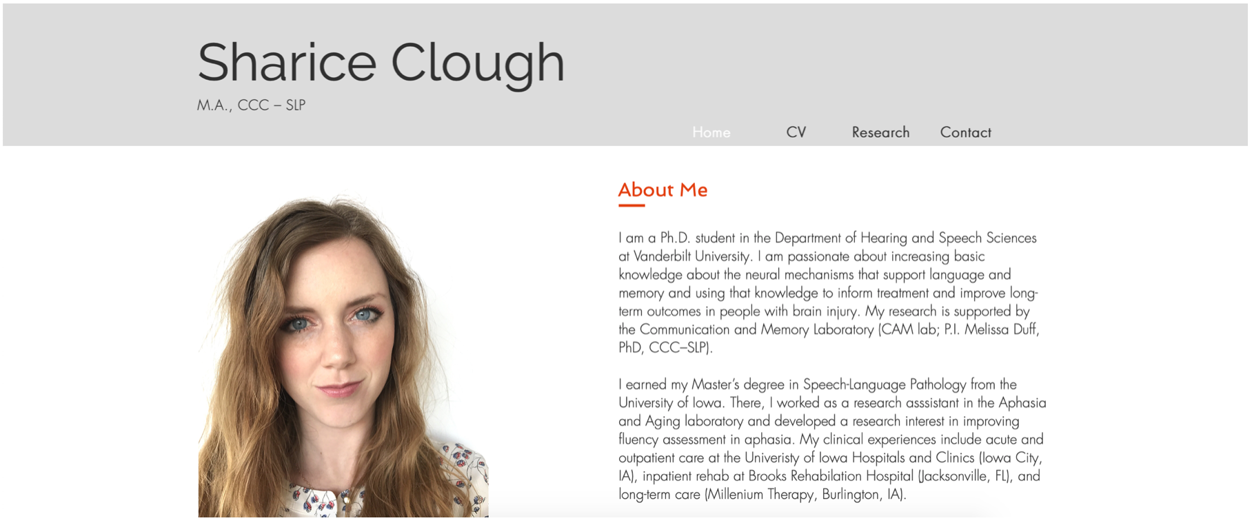 Sharice Clough | Brain Injury Researcher | Nashville, TN