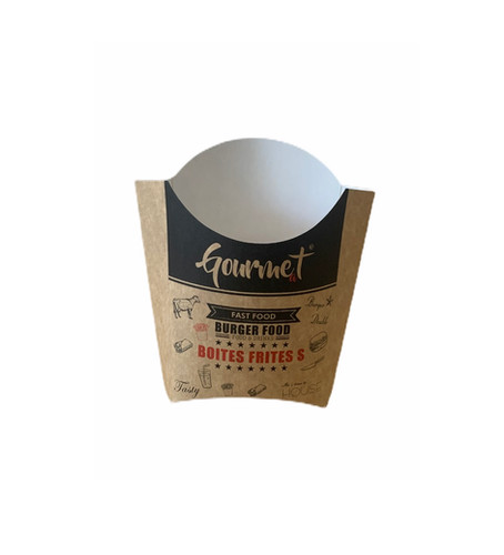 sachet a frites cartonne gourmet S *100 | DPSMARKETSN