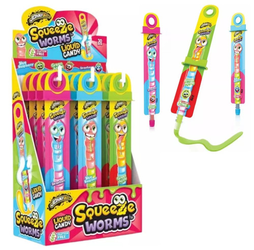 Squeeze worms | Niels popcorn