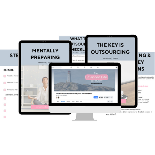 The Lighten Your Workload Bundle | Amanda J Shaw