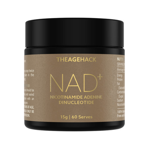 NAD + Powder - Nicotinamide Adenine Dinucleotide - The Age Hack 15g ...