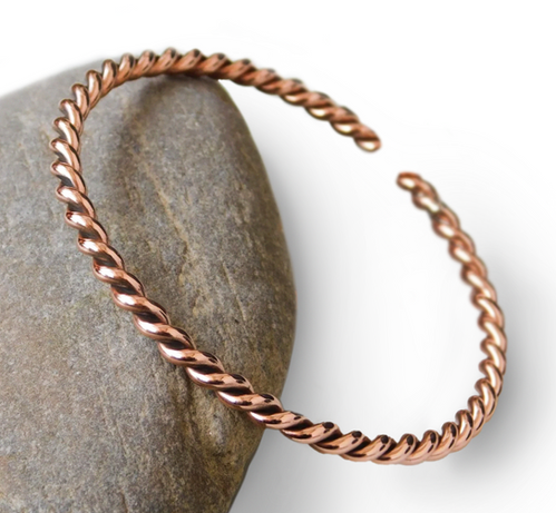 Copper Tensor Ring Bracelet - Open - Sacred Knowledge | the raw store