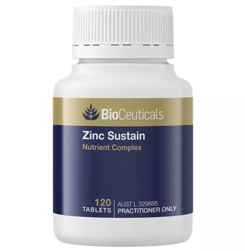 Zinc Sustain - 120 Tablets - BioCeuticals | the raw store