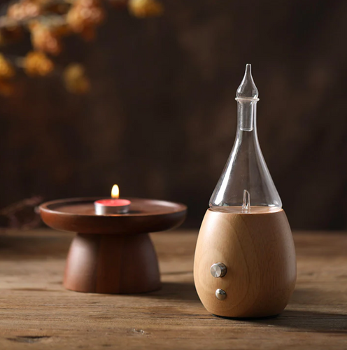 Celeste Glass Diffuser / Nebuliser - Amrita Court | the raw store