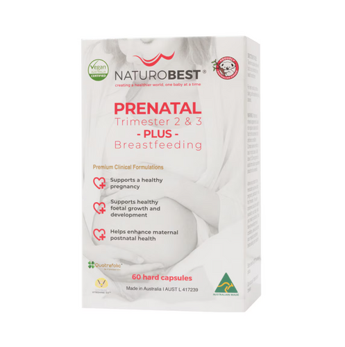 Prenatal - Trimester 2 & 3 Plus Breastfeeding - Naturo Best | the raw store