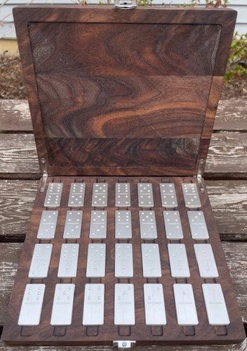 28pc Domino Set 1ozt Style (.999 Fine) | Ag47Mfg