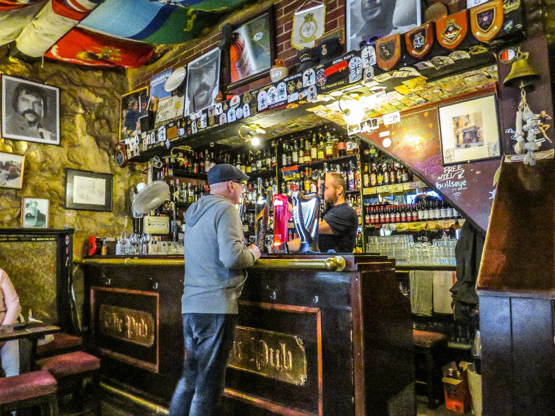 Travel Blog - The best pub in Valletta, Malta.
