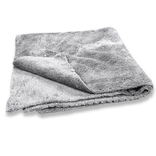 Seamless Fleece Microfibre Cloths Grey | tmddetailing