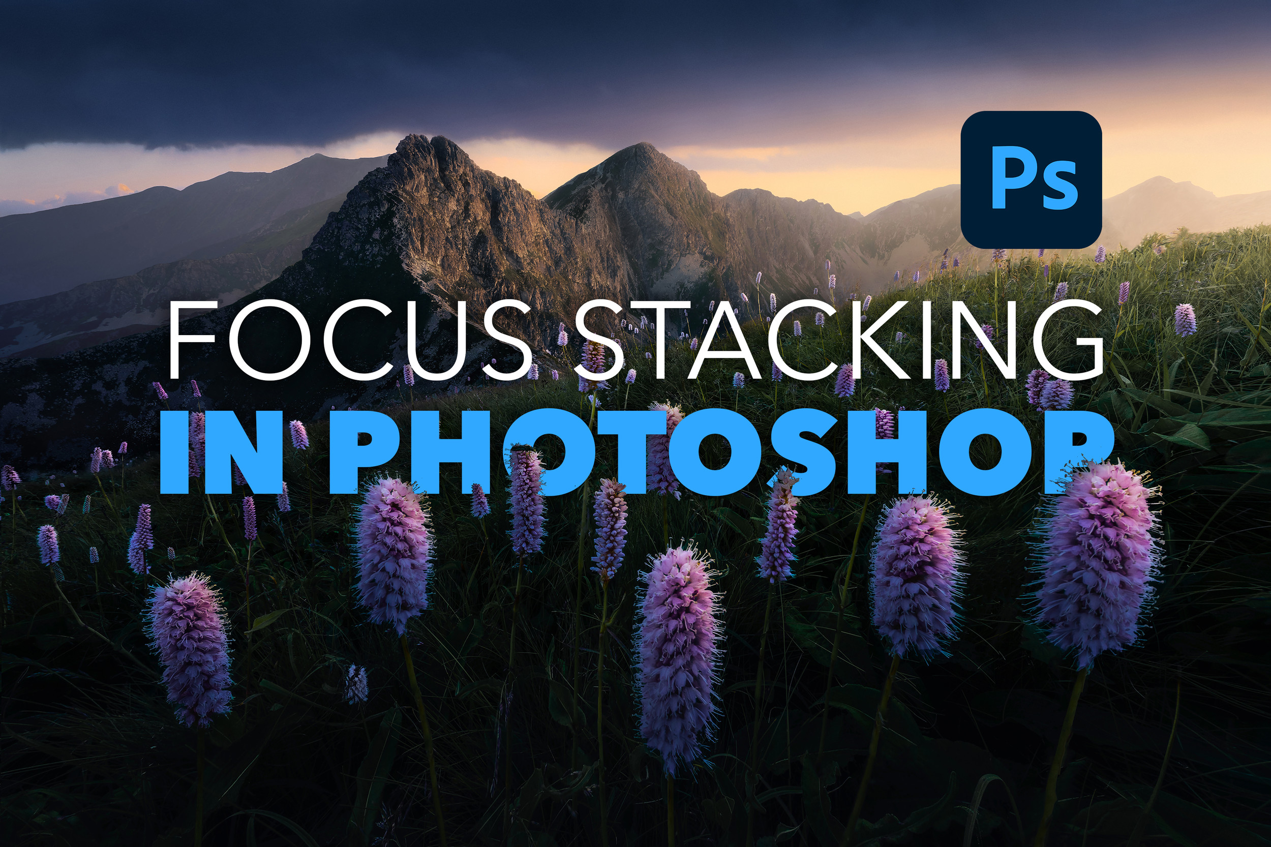 Focus stacking in Photoshop