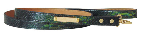 Snake Green Leash | bibisboutique