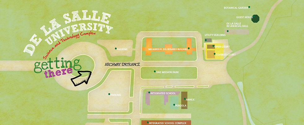 MAP OF DLSU-STC | dlsu-is