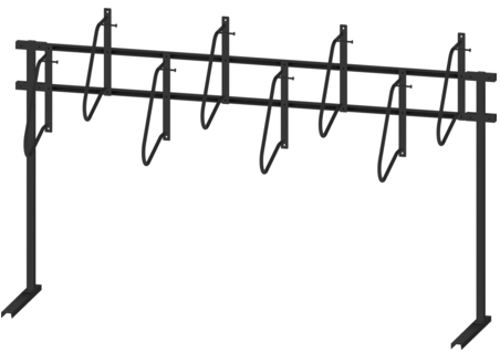 X1 Single Sided Free Standing Vertical Bike Rack