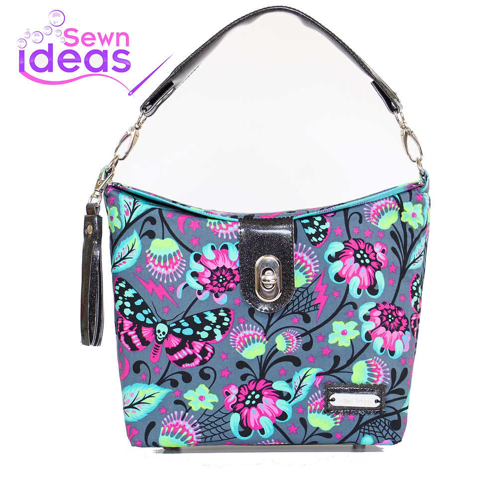 The Curved Handbag | sewn-ideas