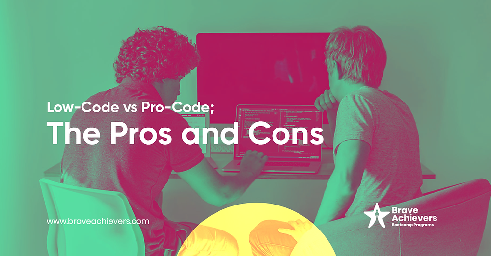 Low-Code vs Pro-Code: All the The Pros and Cons