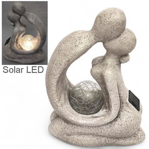 Solar Light Kissing Couple | FunkyMonkeyStuff