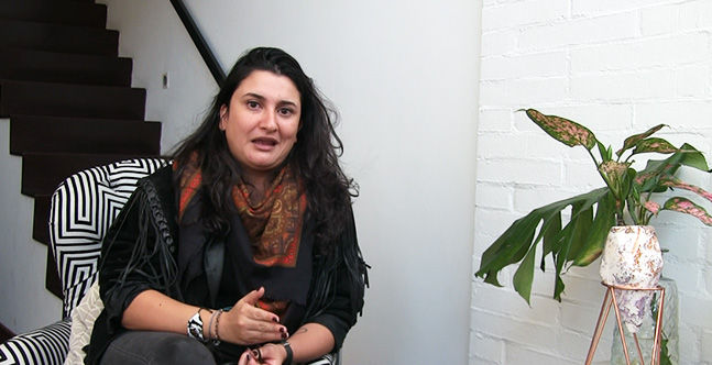 Manuela Álvarez, confección de una mujer