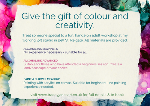 WORKSHOP GIFT VOUCHER | Tracey Jane's Art
