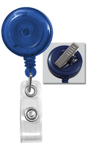 Round Plastic Swivel Back Badge Design | identatronics