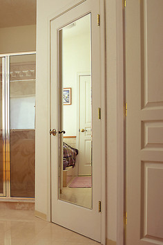 1 Lite Double-Sided Mirror Interior Door