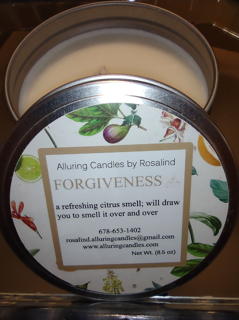 Forgiveness Scented Candle | Mysite