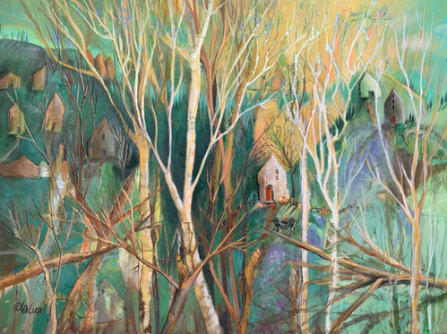 BEYOND THE WOODS, Lisa DeLuca | Brighton Art Guild