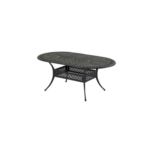 Monarch Series 72" x 42" Oval Dining Table | Patio Resorts