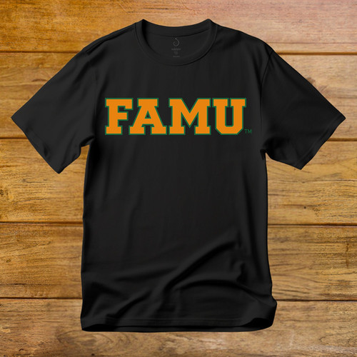 FAMU Classic Outline Logo Youth Tee | Baby Rattler