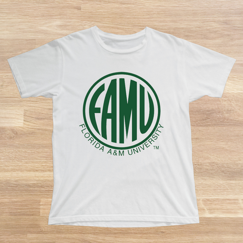 FAMU Green Circle Logo Toddler Tee | Baby Rattler