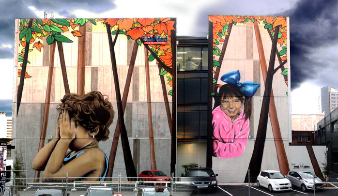 New Zealand Mural Artist | Wongi.co.nz Wongi Wilson Professional ...