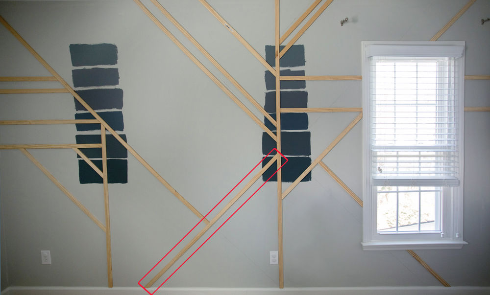 Wooden Accent Feature Wall