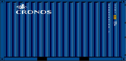 HO - CRONOS 20' Sea Container | digcomdesigns-shop