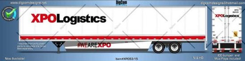 HO - XPO LOGISTICS 53´Trailer | digcomdesigns-shop