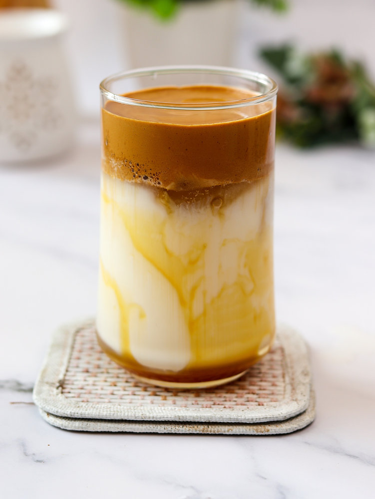 Caramel Dalgona Coffee